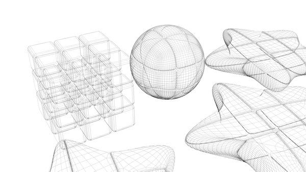 3D Different Shapes of Rubik's Cube Set - TurboSquid 1725623