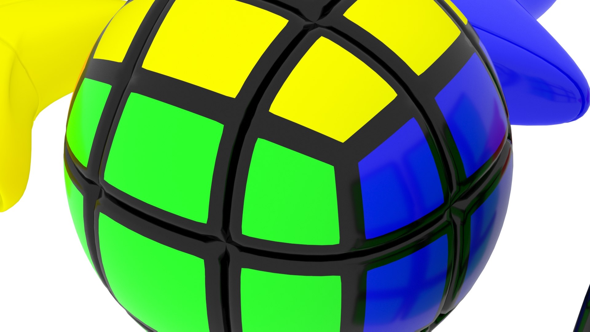 3D Different Shapes Of Rubik's Cube Set - TurboSquid 1725623