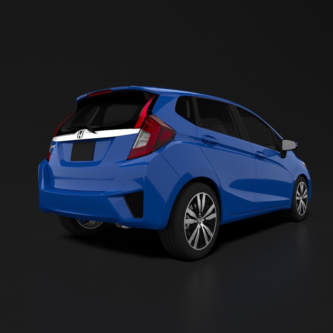 Honda Fit 3D Model - TurboSquid 2339781