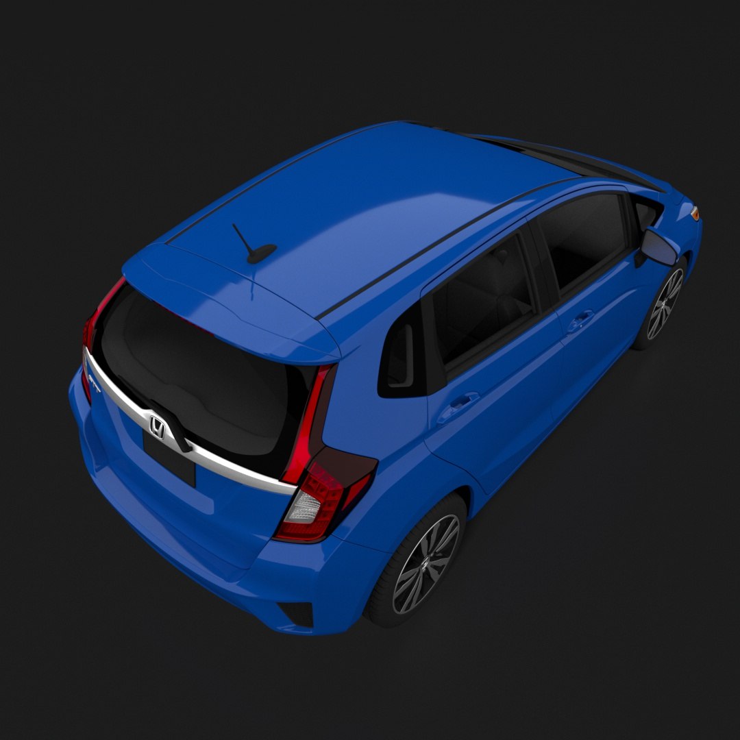 Honda Fit 3D Model - TurboSquid 2339781