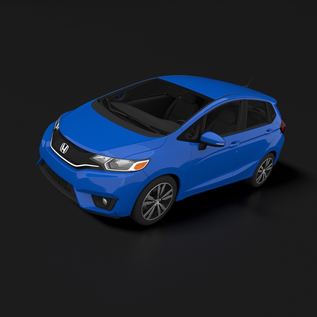 Honda Fit 3D Model - TurboSquid 2339781