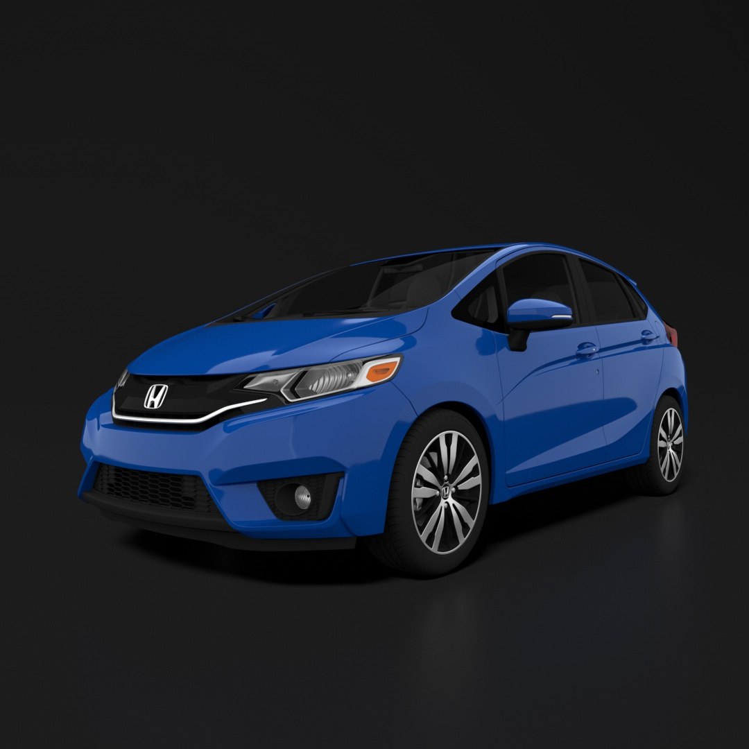Honda Fit 3D Model - TurboSquid 2339781