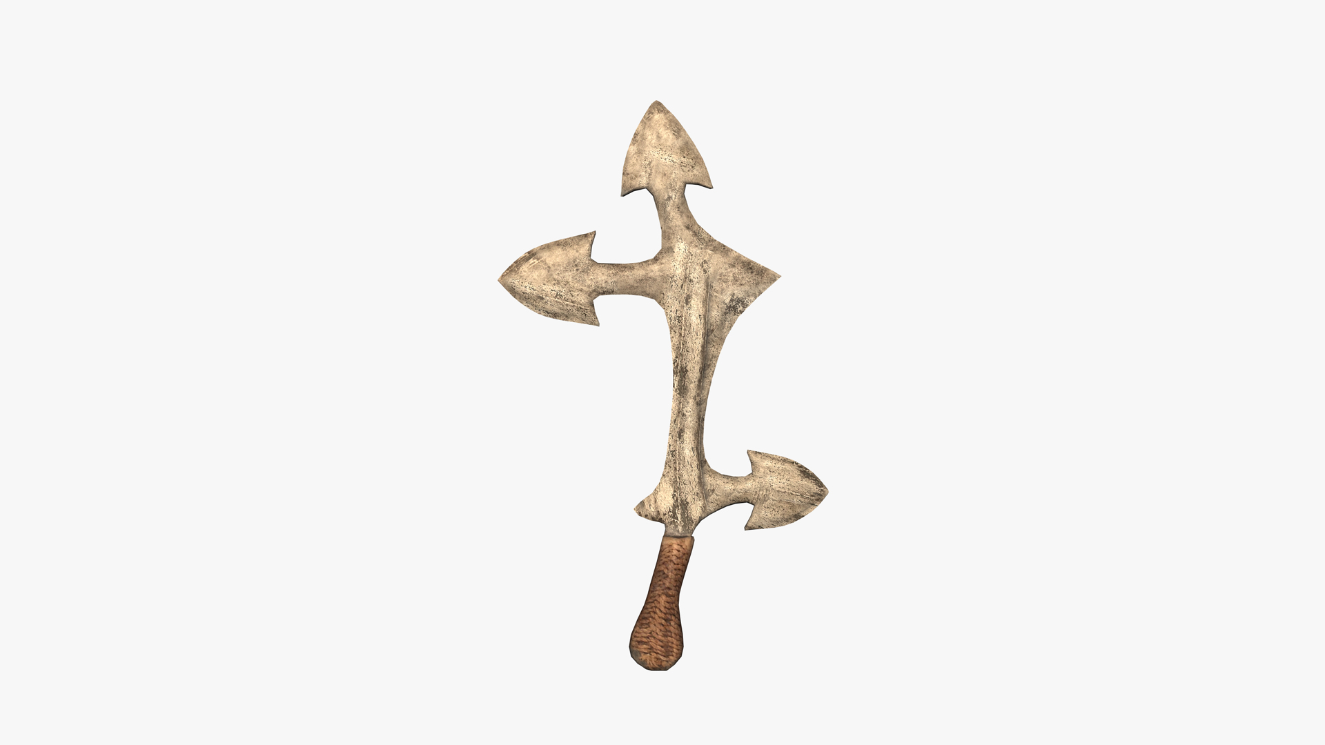 Fulbe Kpinga Throwing Knife 3D Model - TurboSquid 1907218