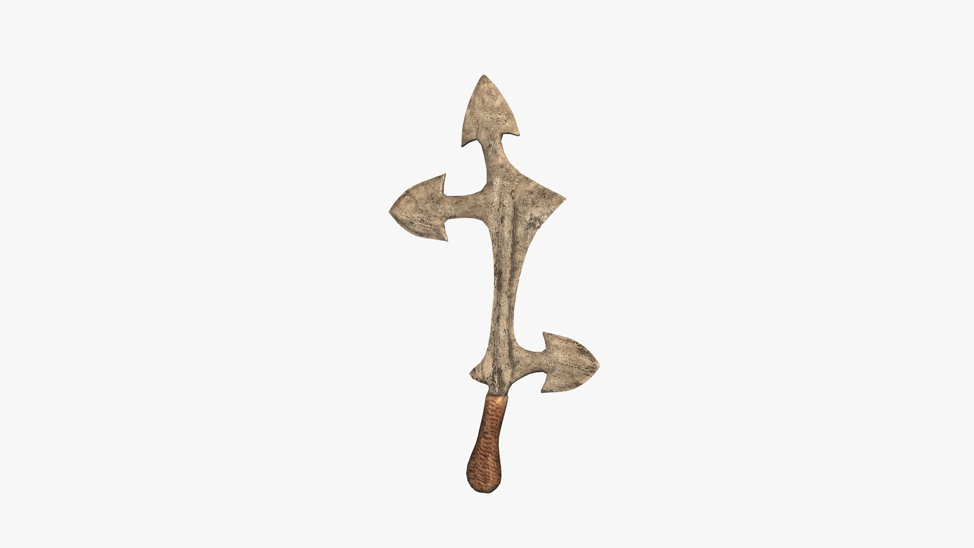 Fulbe Kpinga Throwing Knife 3D Model - TurboSquid 1907218