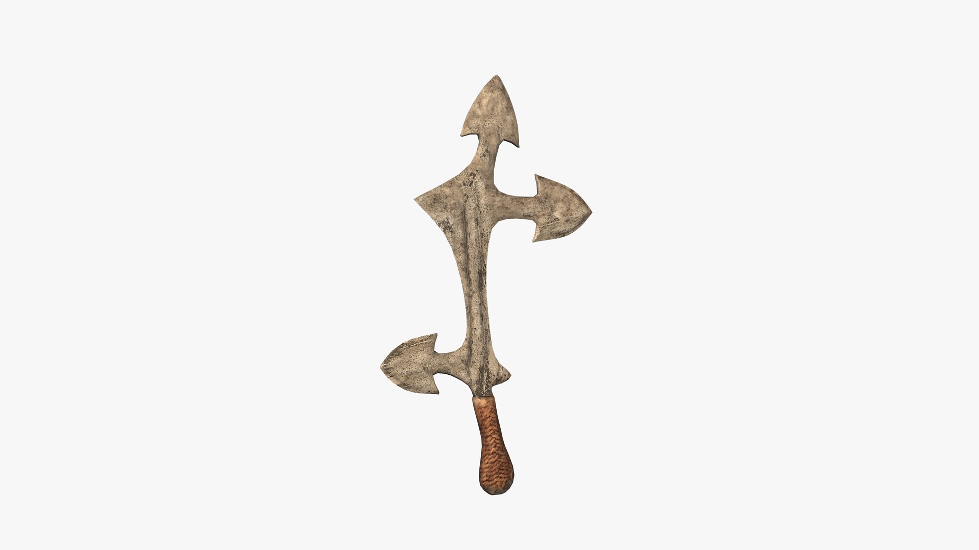 Fulbe Kpinga Throwing Knife 3D Model - TurboSquid 1907218