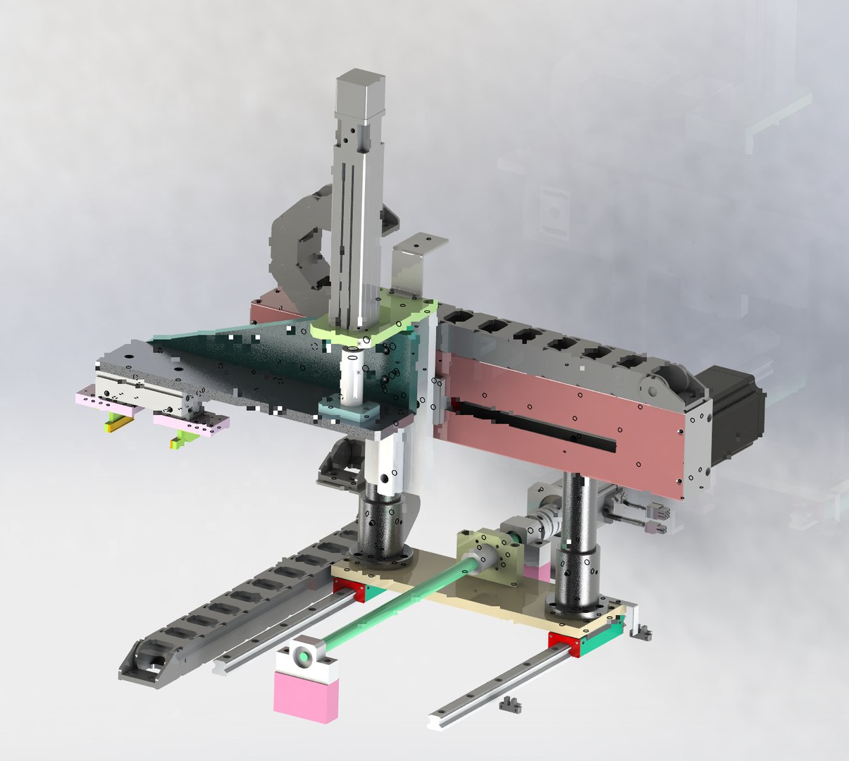 Three Axis Manipulator 3D - TurboSquid 1873782