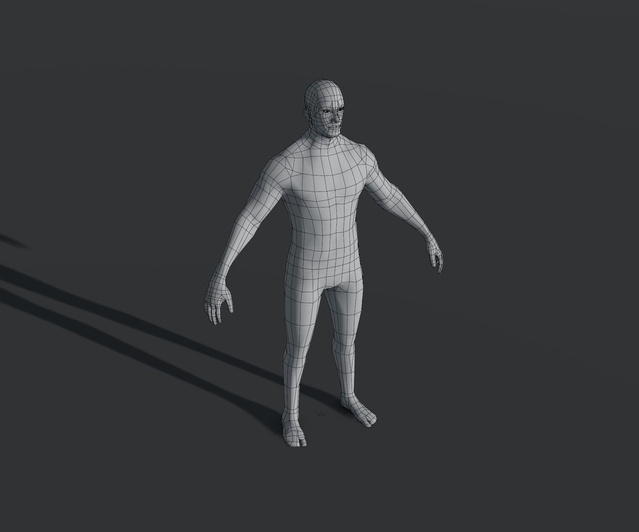Male Body Base Mesh 28 Animations 3D Model 3D - TurboSquid 1961540