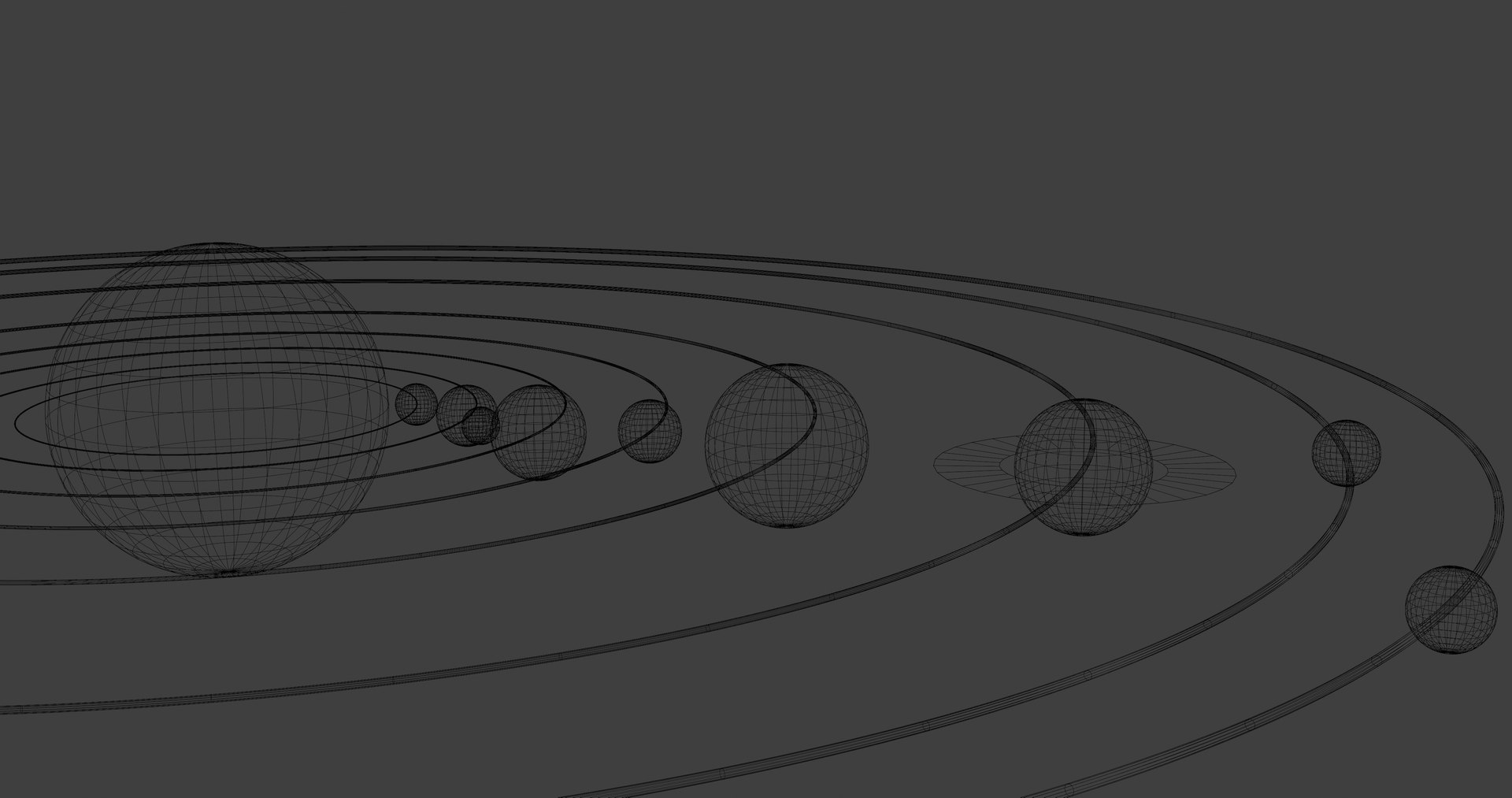 3D Animated Beautiful Solar System 3D Model - TurboSquid 1812906