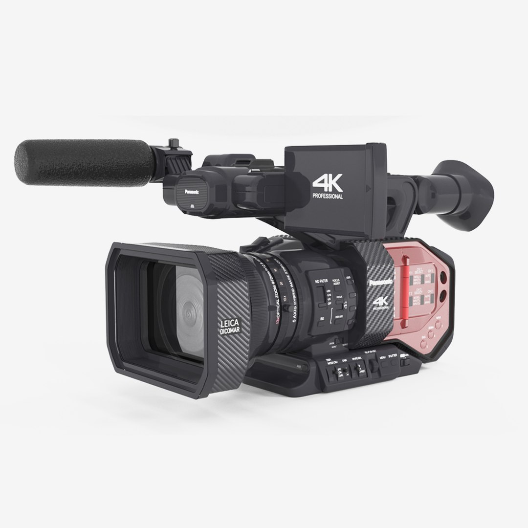 Panasonic AG-DVX200 4K Handheld Camcorder Electronics Camera Photo Video 3D Model - TurboSquid ...