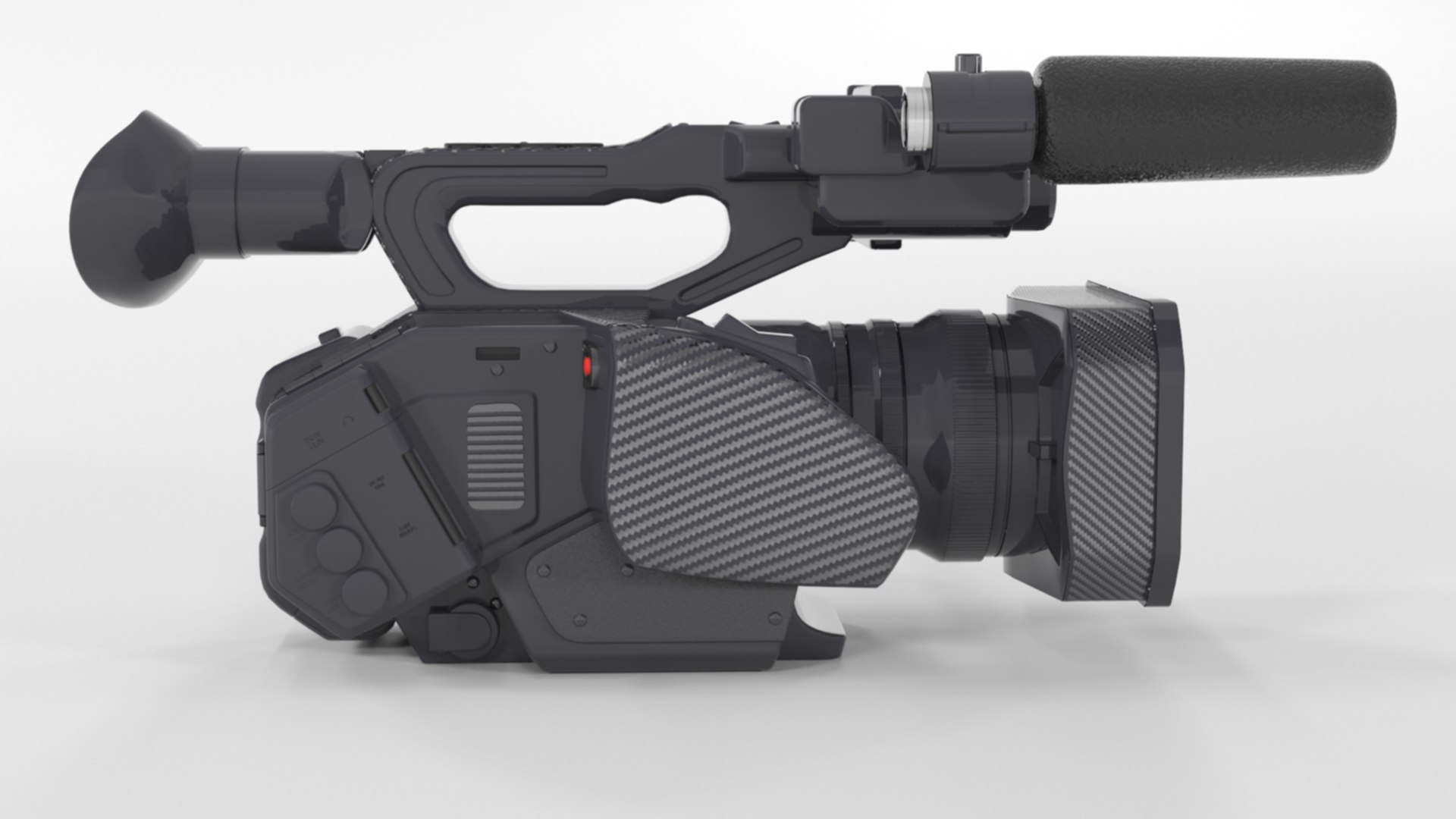 Panasonic AG-DVX200 4K Handheld Camcorder Electronics Camera Photo Video 3D Model - TurboSquid ...