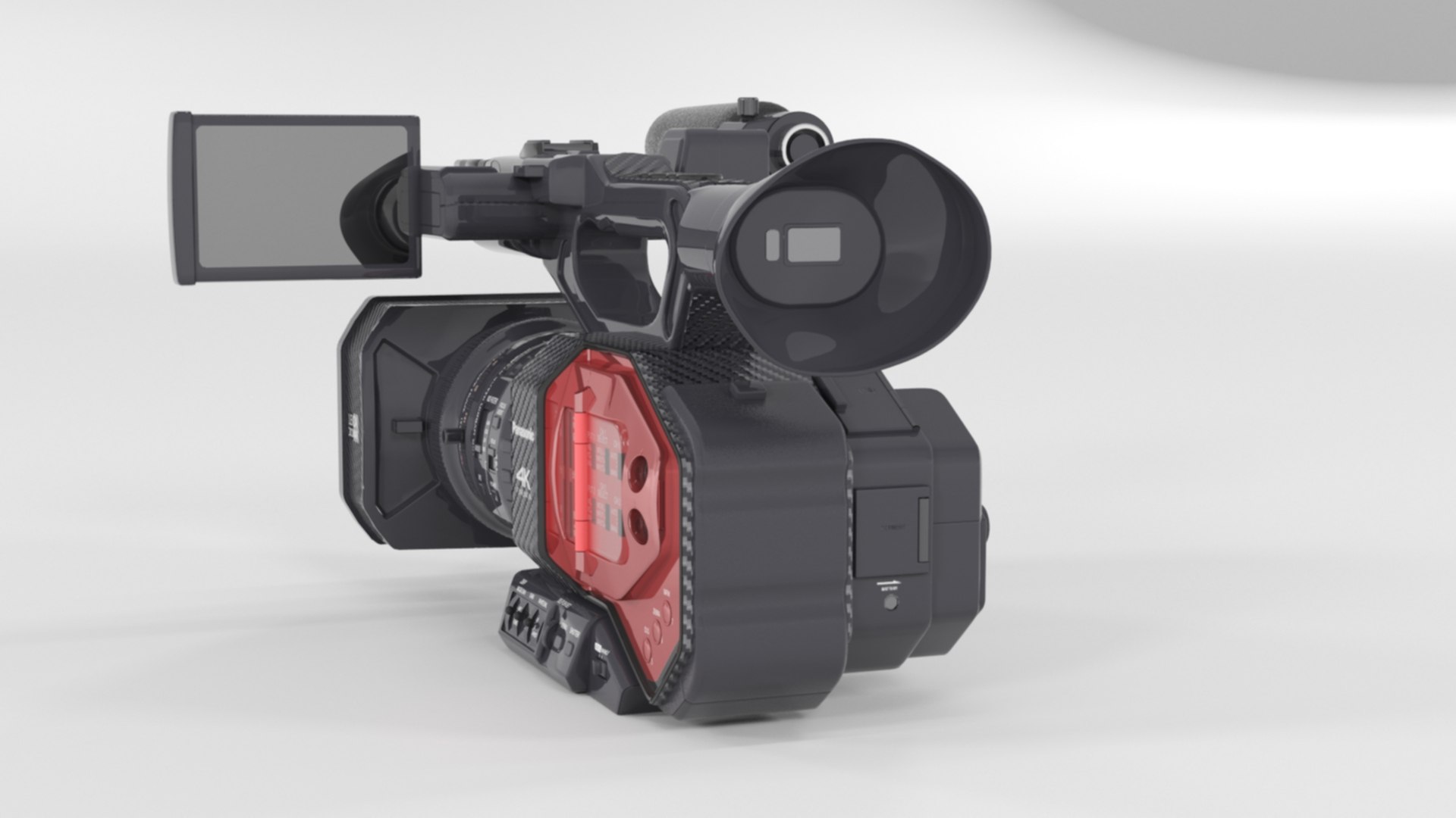 Panasonic AG-DVX200 4K Handheld Camcorder Electronics Camera Photo Video 3D Model - TurboSquid ...