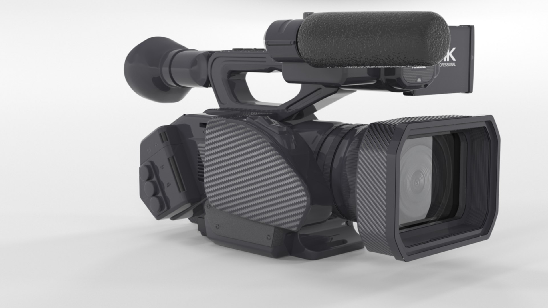 Panasonic AG-DVX200 4K Handheld Camcorder Electronics Camera Photo Video 3D Model - TurboSquid ...