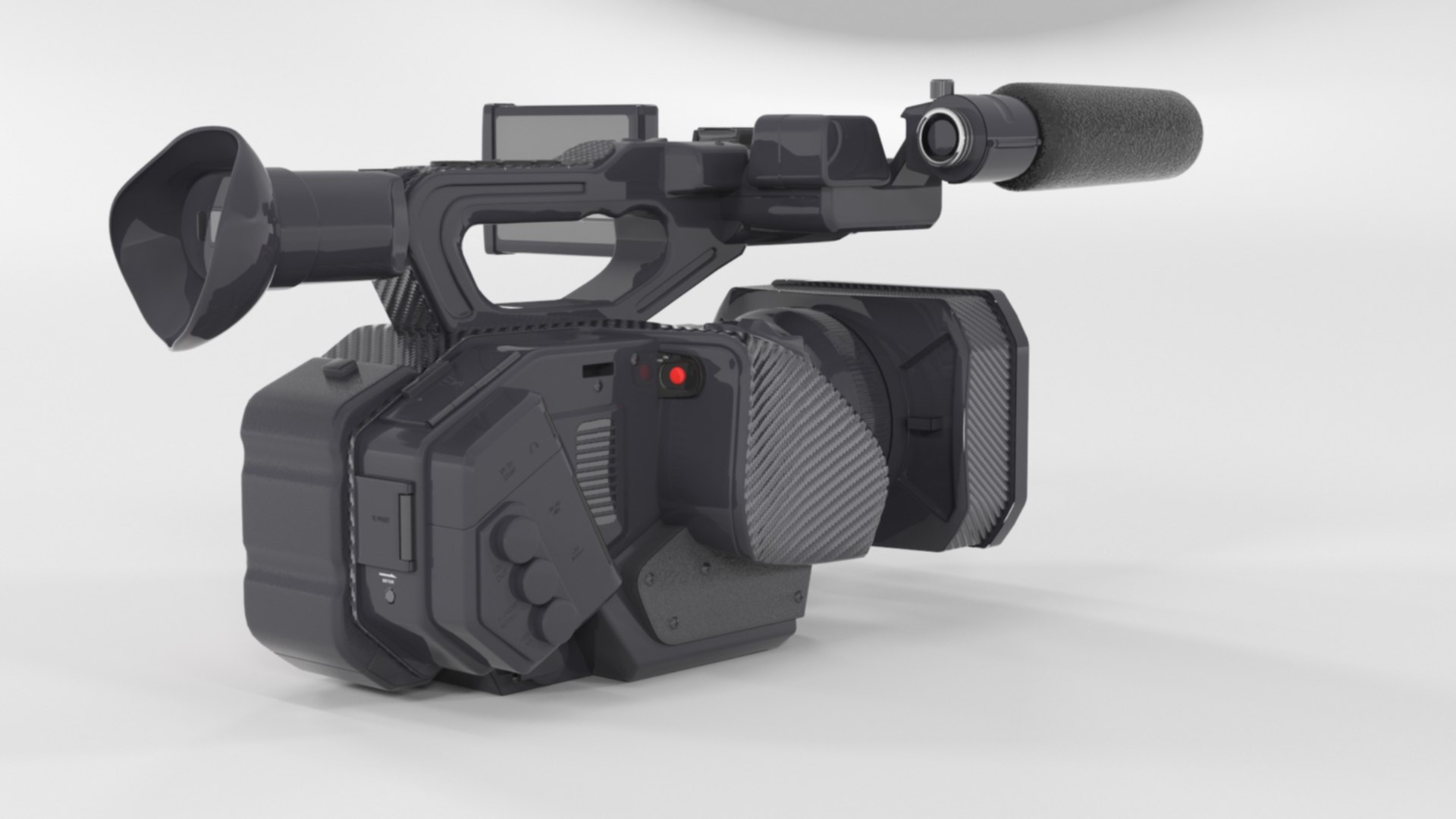 Panasonic AG-DVX200 4K Handheld Camcorder Electronics Camera Photo Video 3D Model - TurboSquid ...