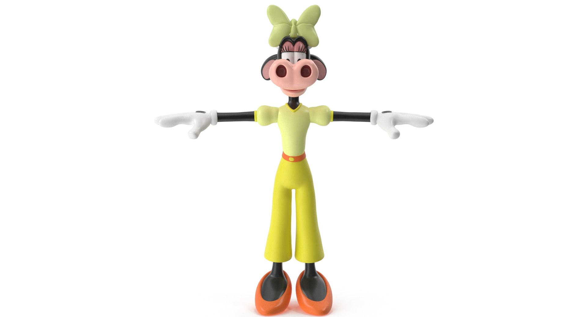Clarabelle Cow 3D Model - TurboSquid 1554324