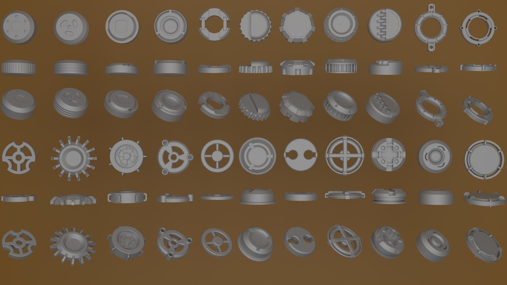 Set Pieces 3D Model - TurboSquid 1599978