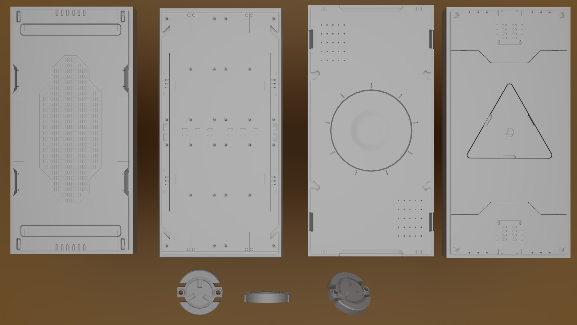 Set Pieces 3D Model - TurboSquid 1599978