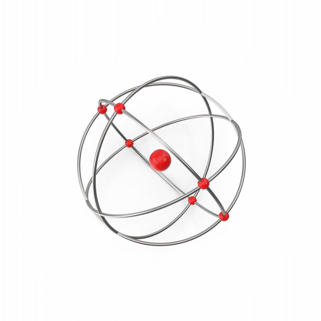 Planetary Atom 3D Model - TurboSquid 2221509