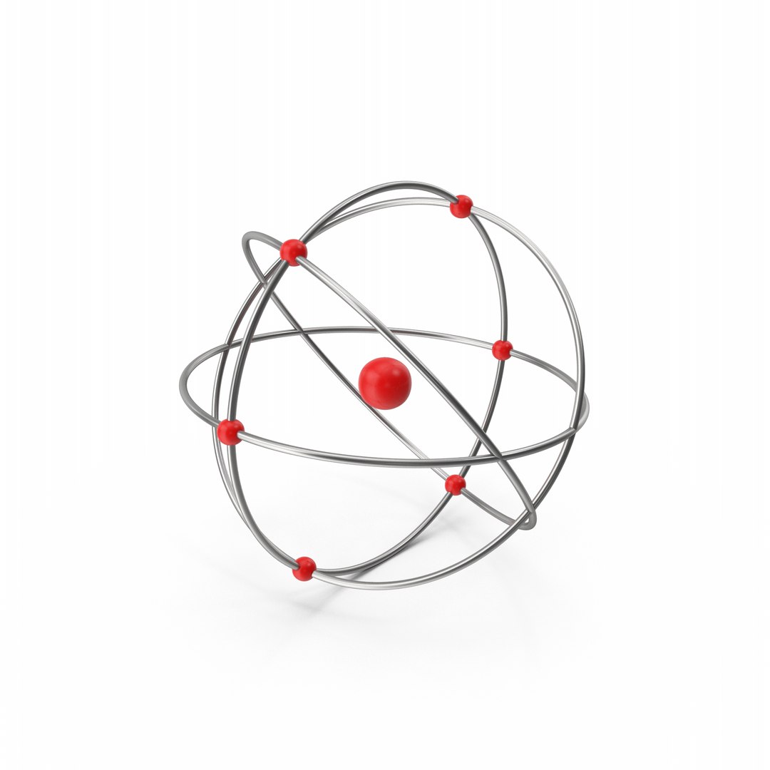 Planetary Atom 3D Model - TurboSquid 2221509