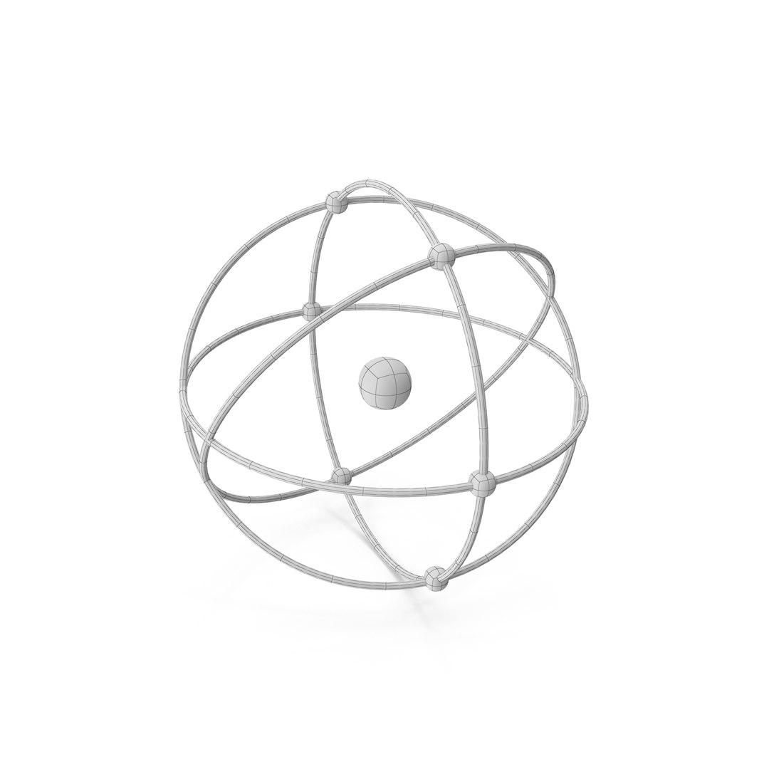 Planetary Atom 3D Model - TurboSquid 2221509