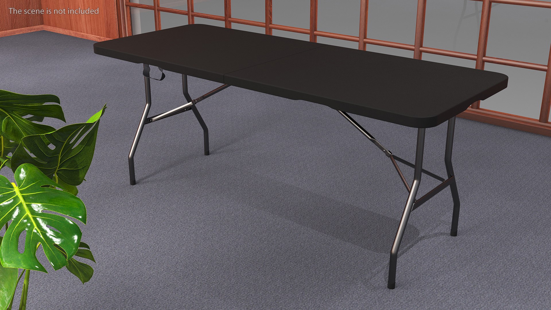 Black Economy Folding Table 3D Model - TurboSquid 2106025