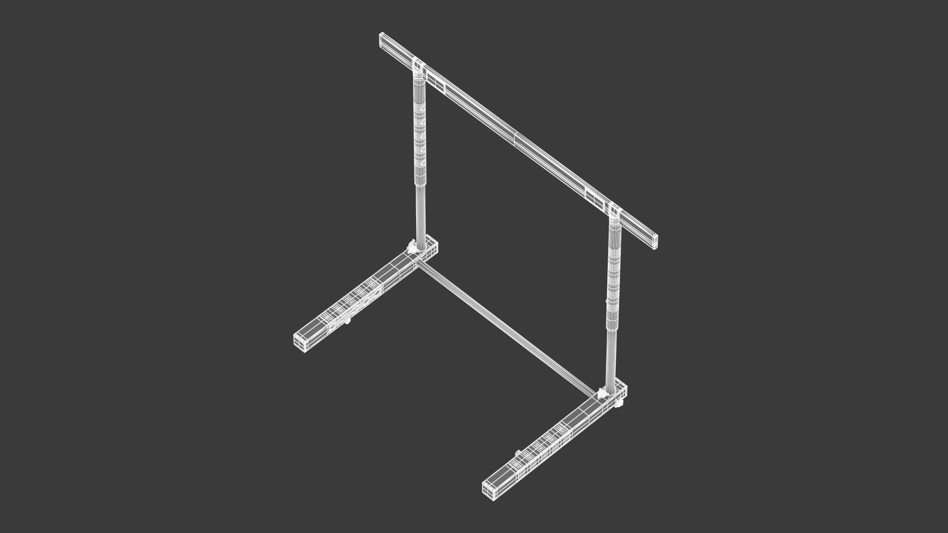 Athletics Hurdles Model - TurboSquid 2363391