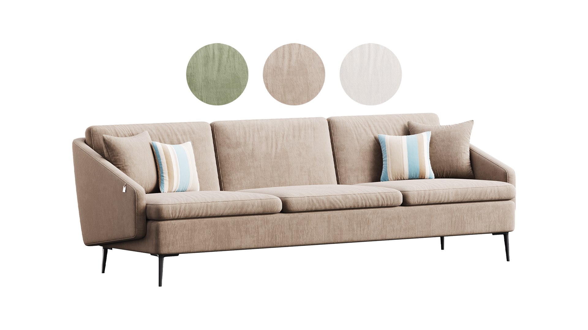 Sofa A119 3D Model - TurboSquid 2296729