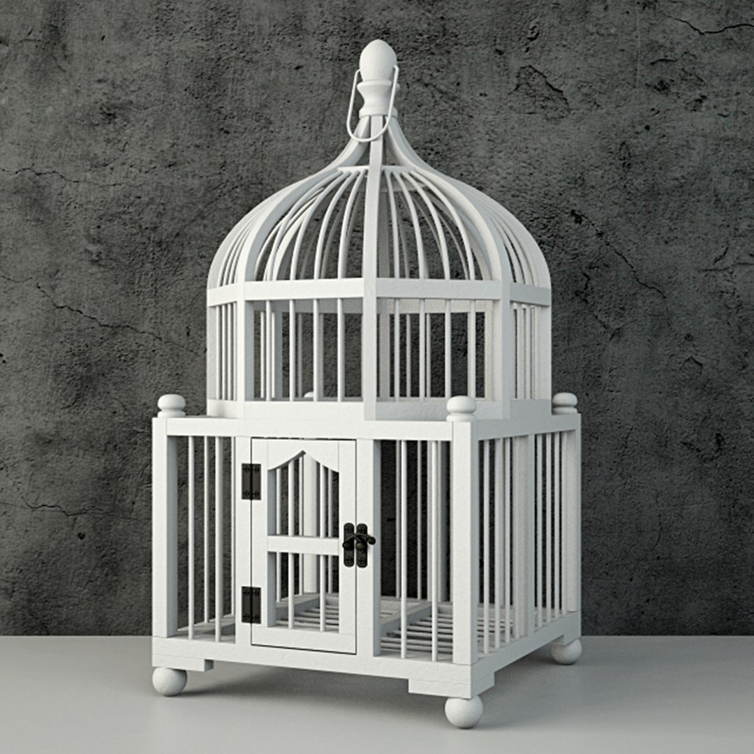 Wooden decorative cage zara 3D model - TurboSquid 1219097