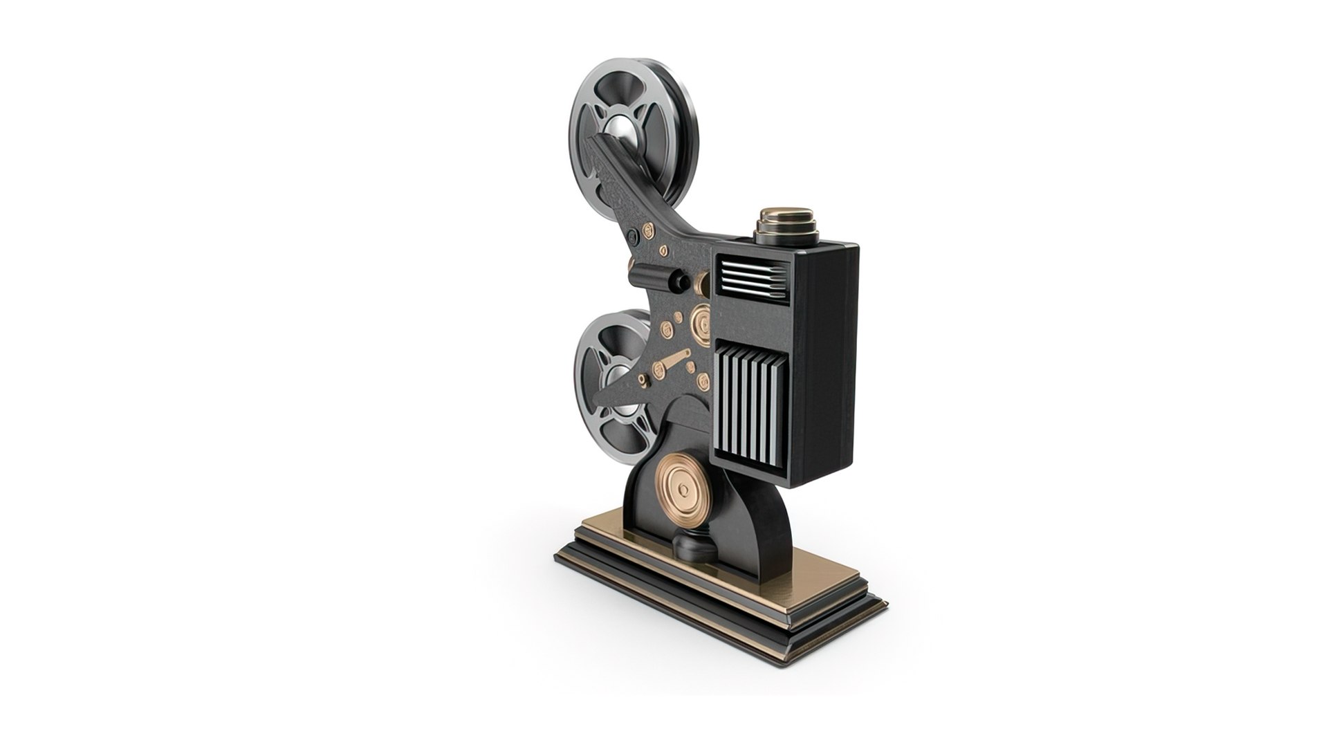 Vintage Film Projector 3D Model - TurboSquid 2138938