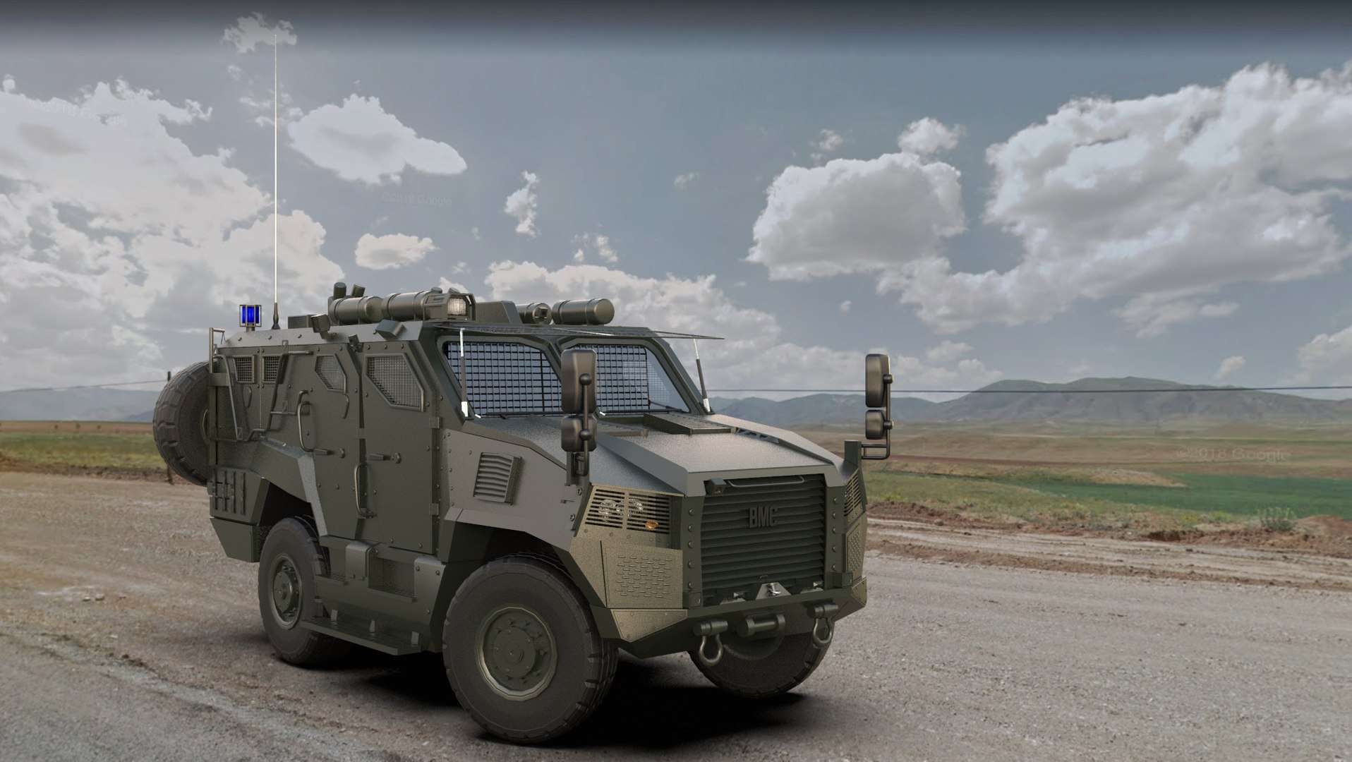 Vuran Bmc 3D Model - TurboSquid 1556779