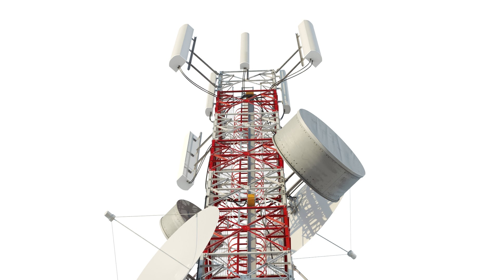 Antenna Communication Tower 3D Model - TurboSquid 1604133