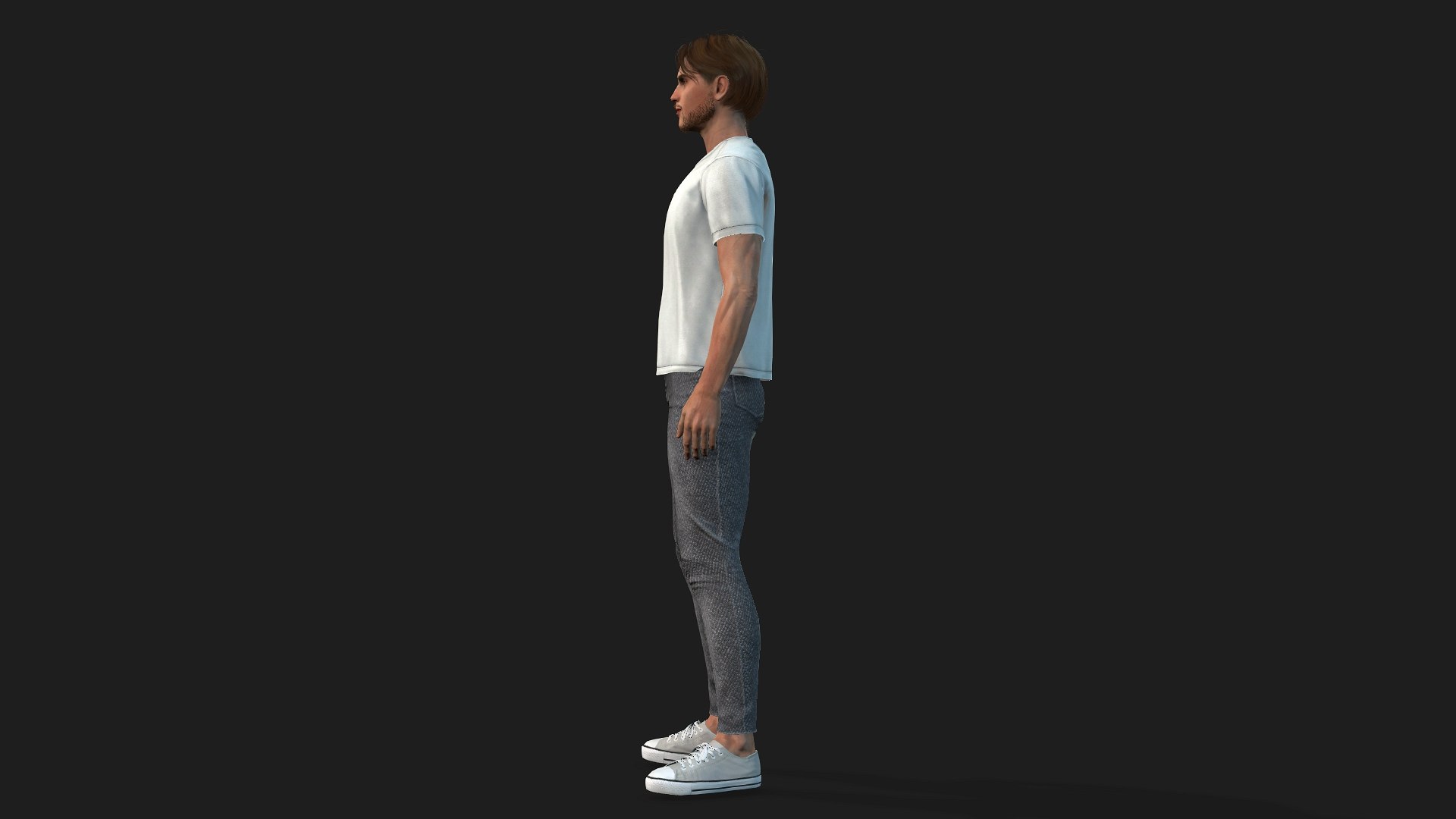 3D Male Character Fully Rigged Game Ready And Animation Optimized 3D ...