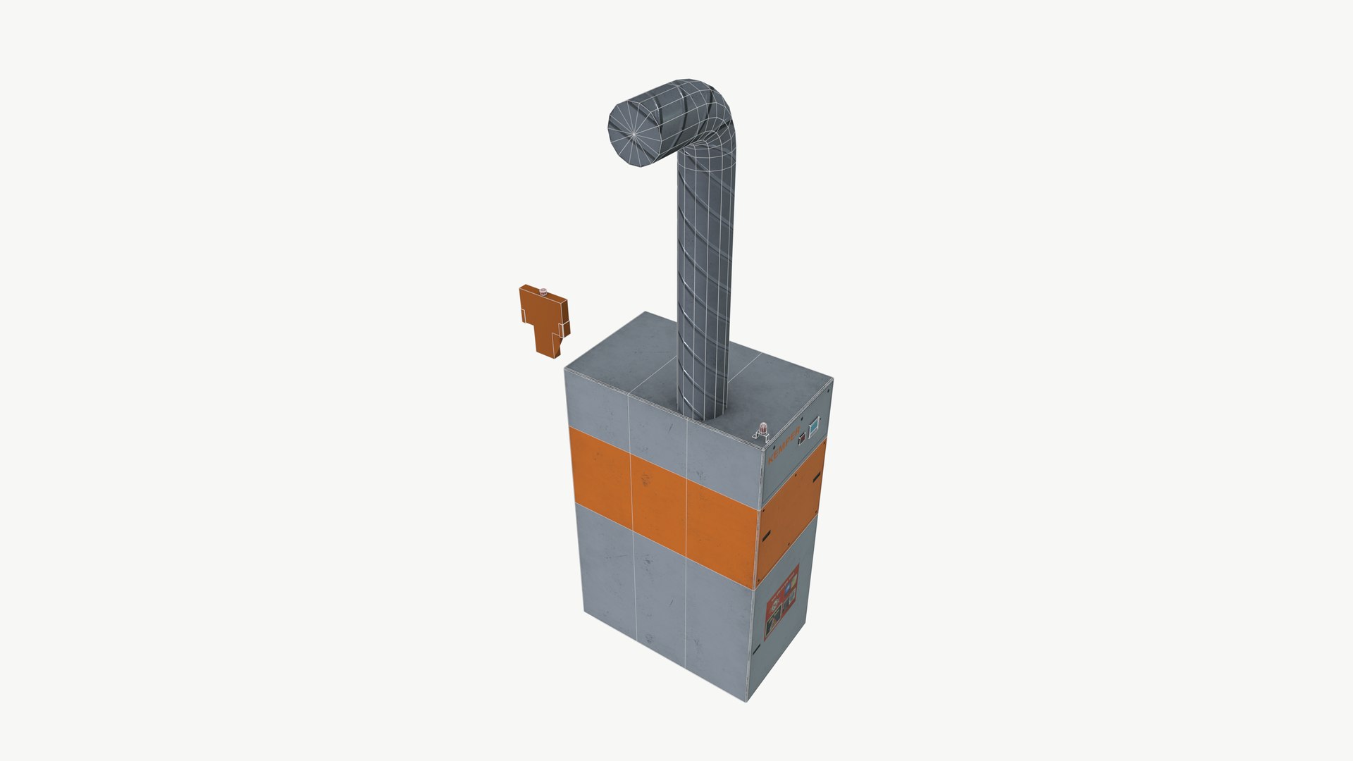 3D Model Fume Extraction System - TurboSquid 2275975