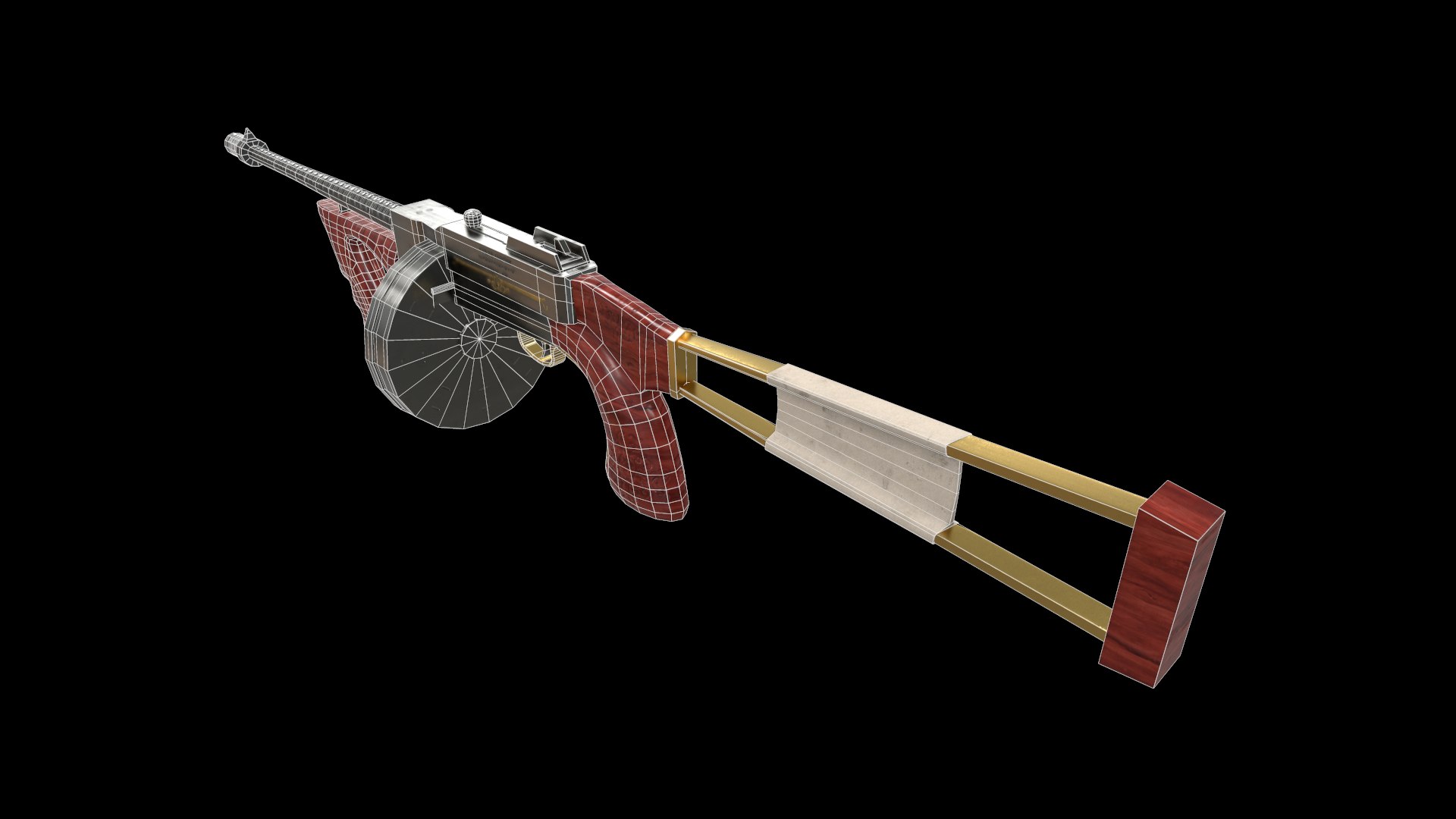 Thomson Machine Gun Obj