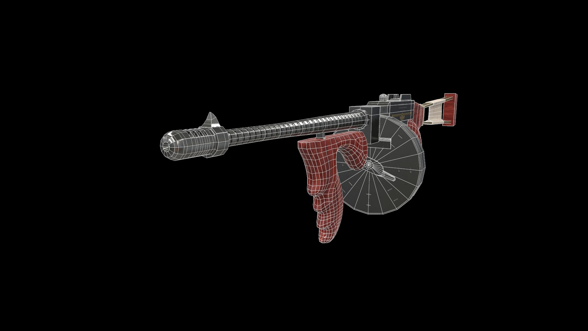 Thomson Machine Gun Obj