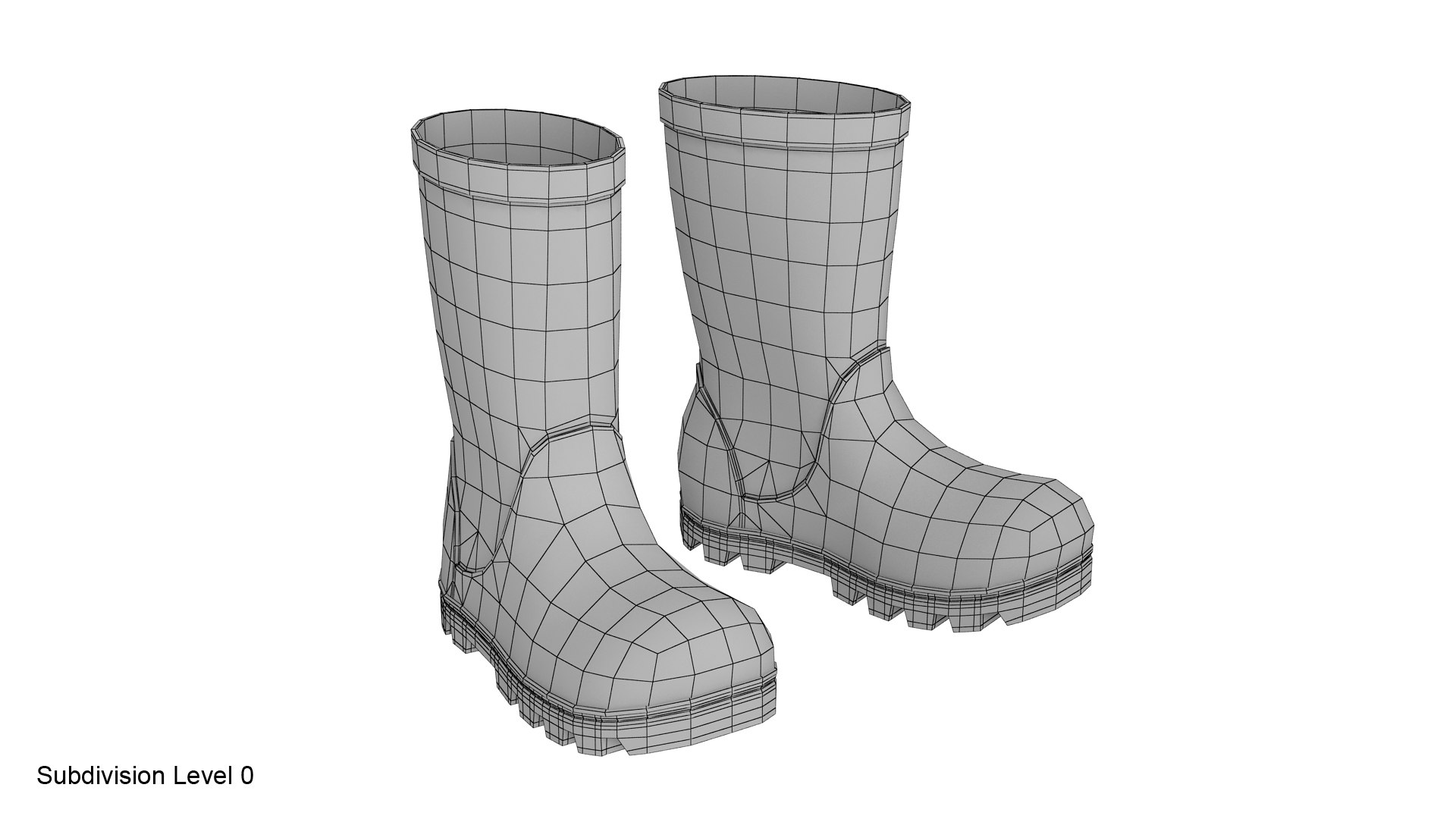 Rubber Boots 3D - TurboSquid 1664734