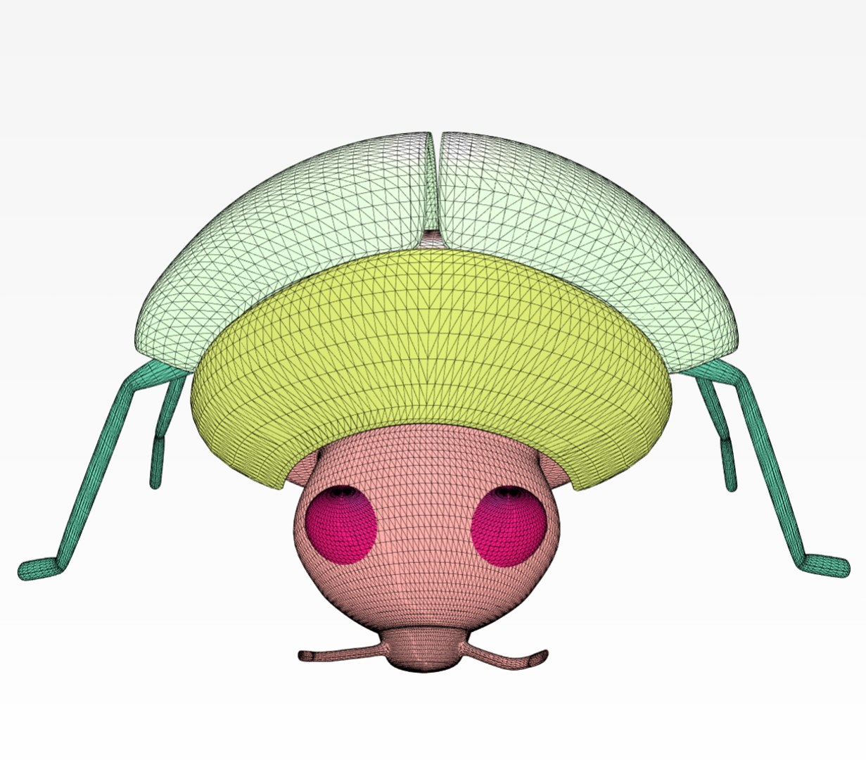 3D Ladybug Bug Model - TurboSquid 1481899