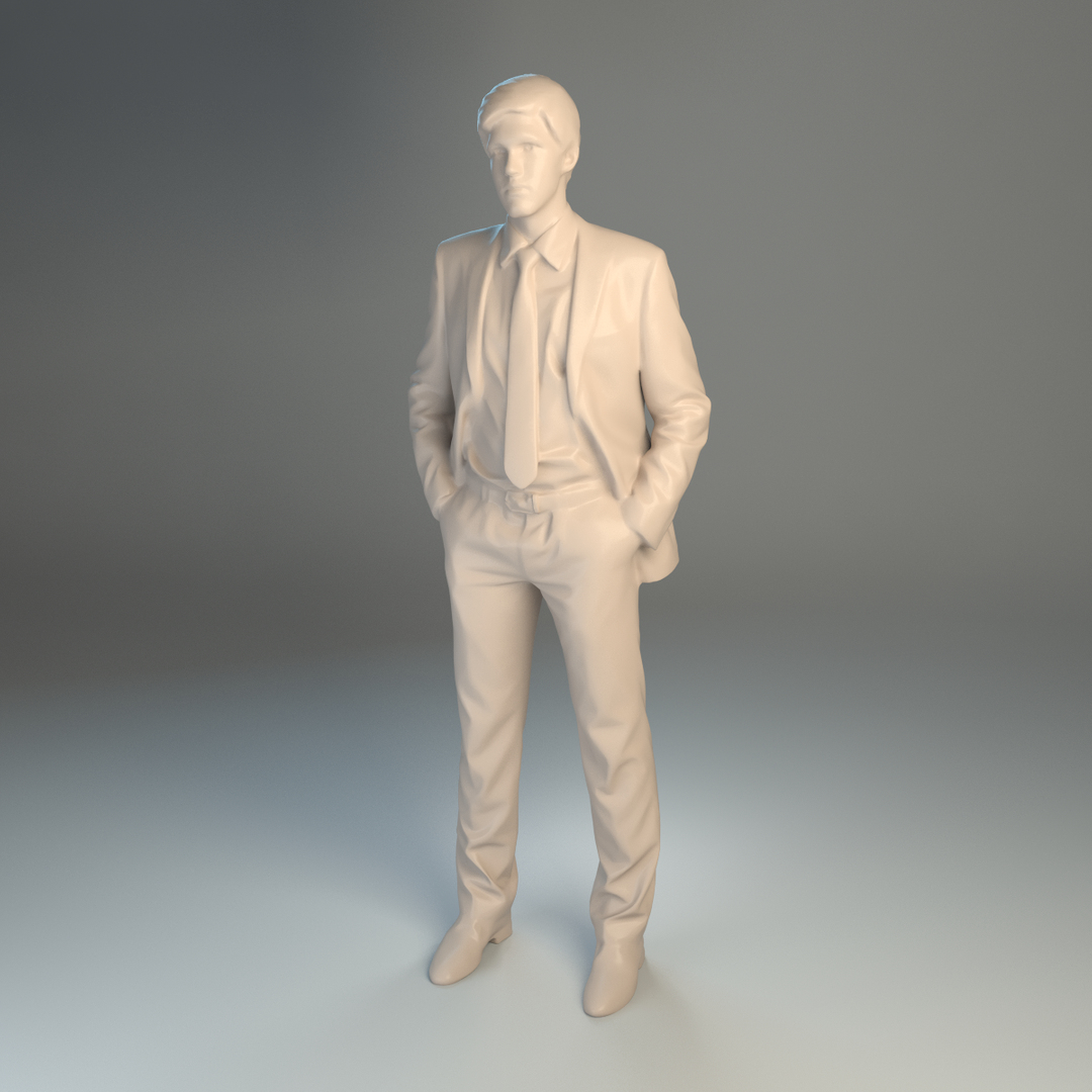 3ds max human body