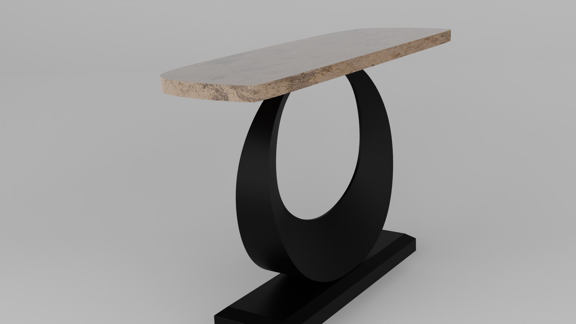 Marble Console Table 3D Model - TurboSquid 2096142