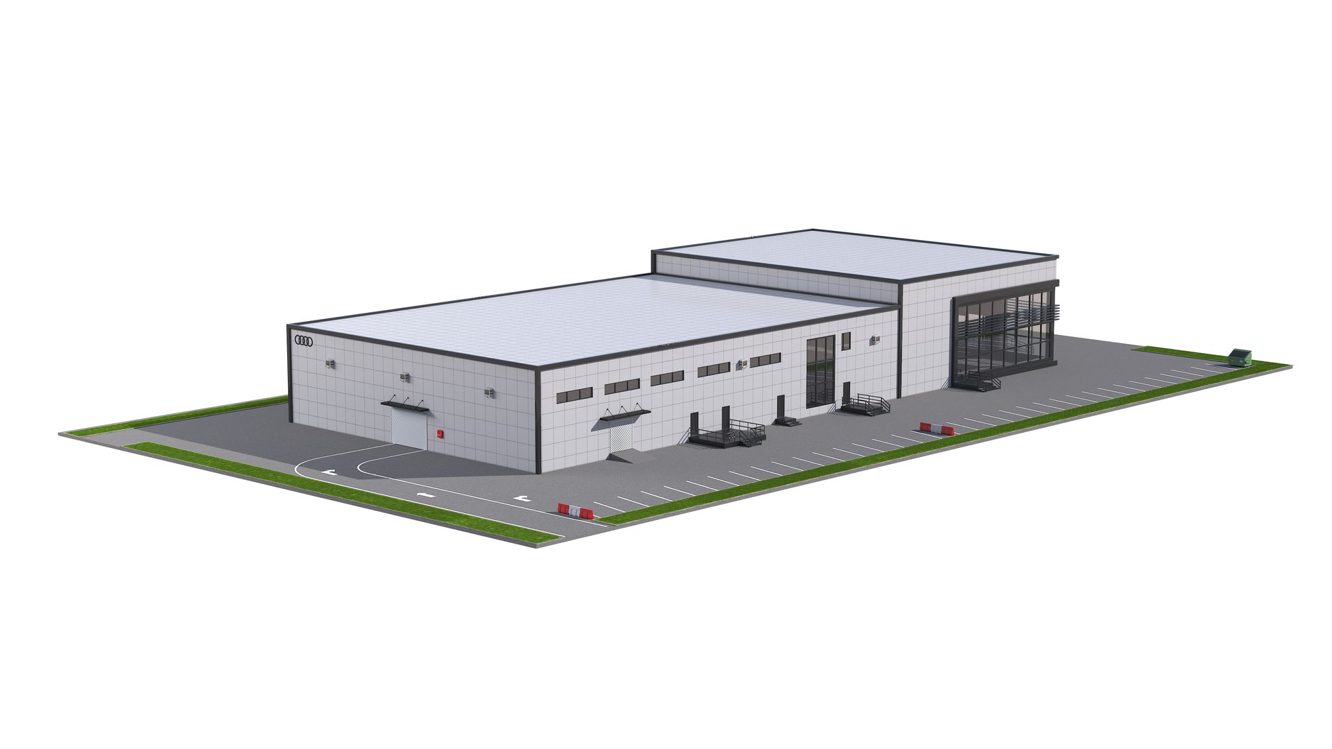 Audi Car Dealership Model - TurboSquid 2348629