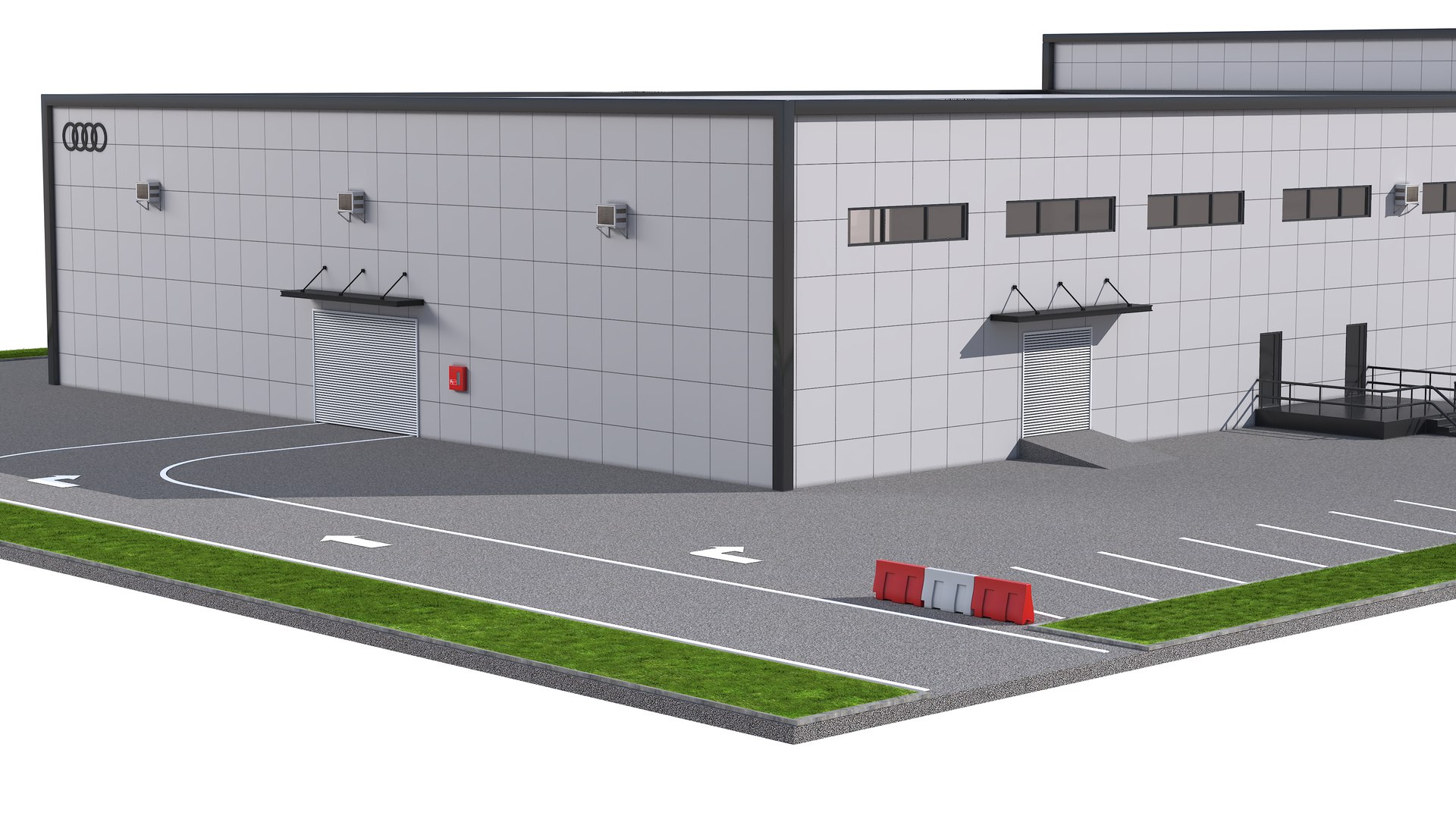 Audi Car Dealership Model - TurboSquid 2348629