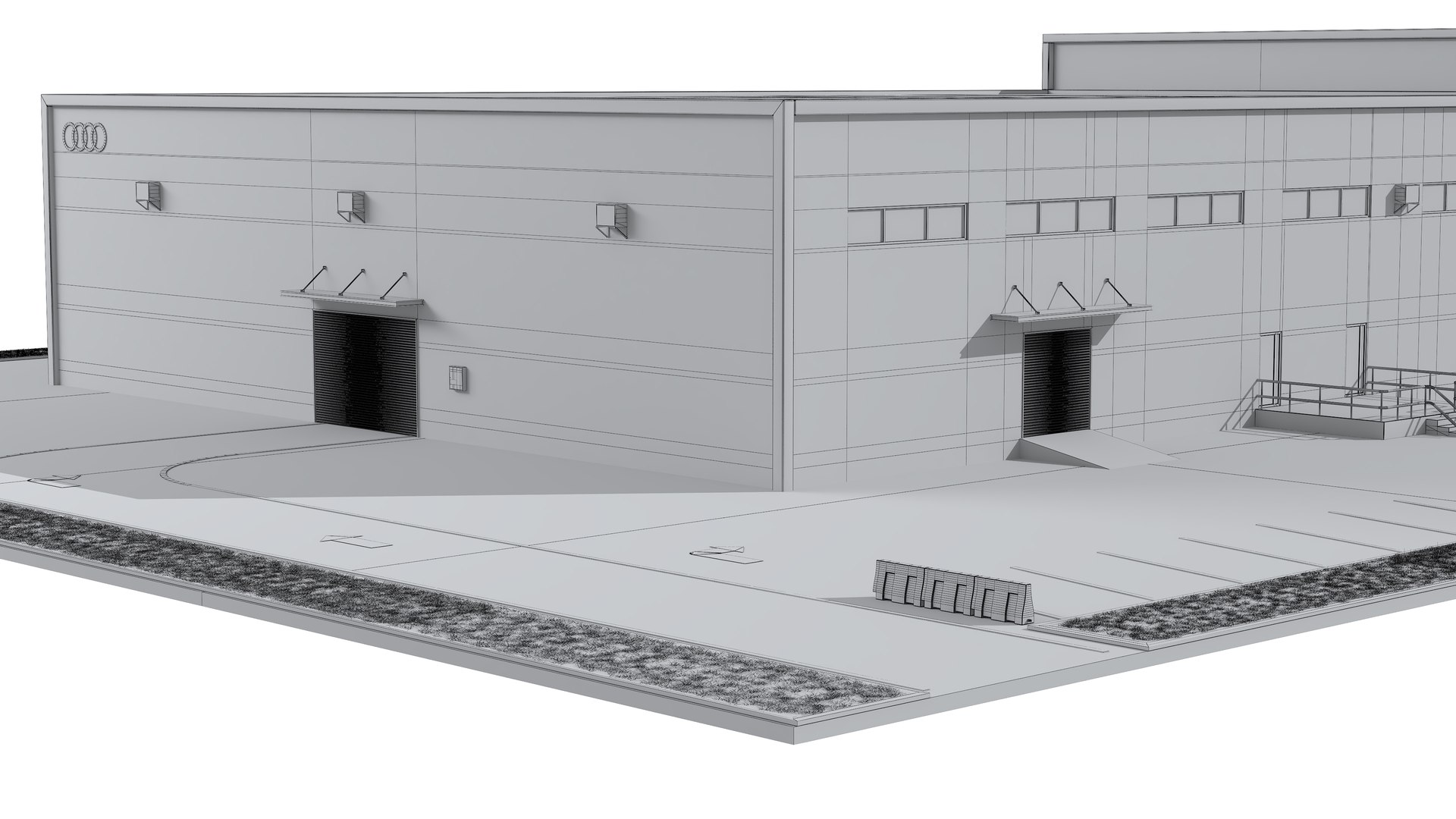 Audi Car Dealership Model - TurboSquid 2348629