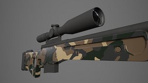 Sniper Rifle STL Models for Download | TurboSquid