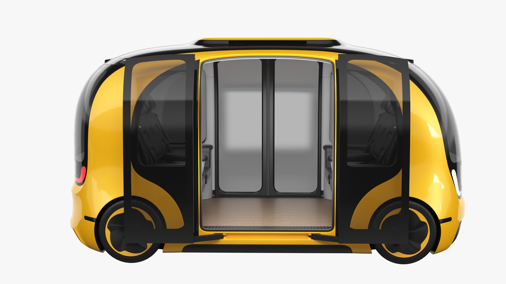 3D Self-Driving Shuttle Concept 3 - TurboSquid 2070814