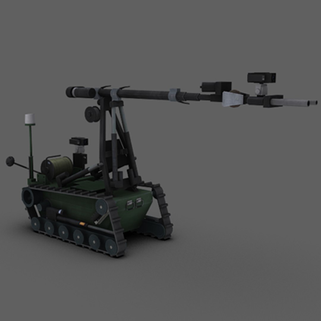 Remotec Wheelbarrow Mk8 Ii Obj