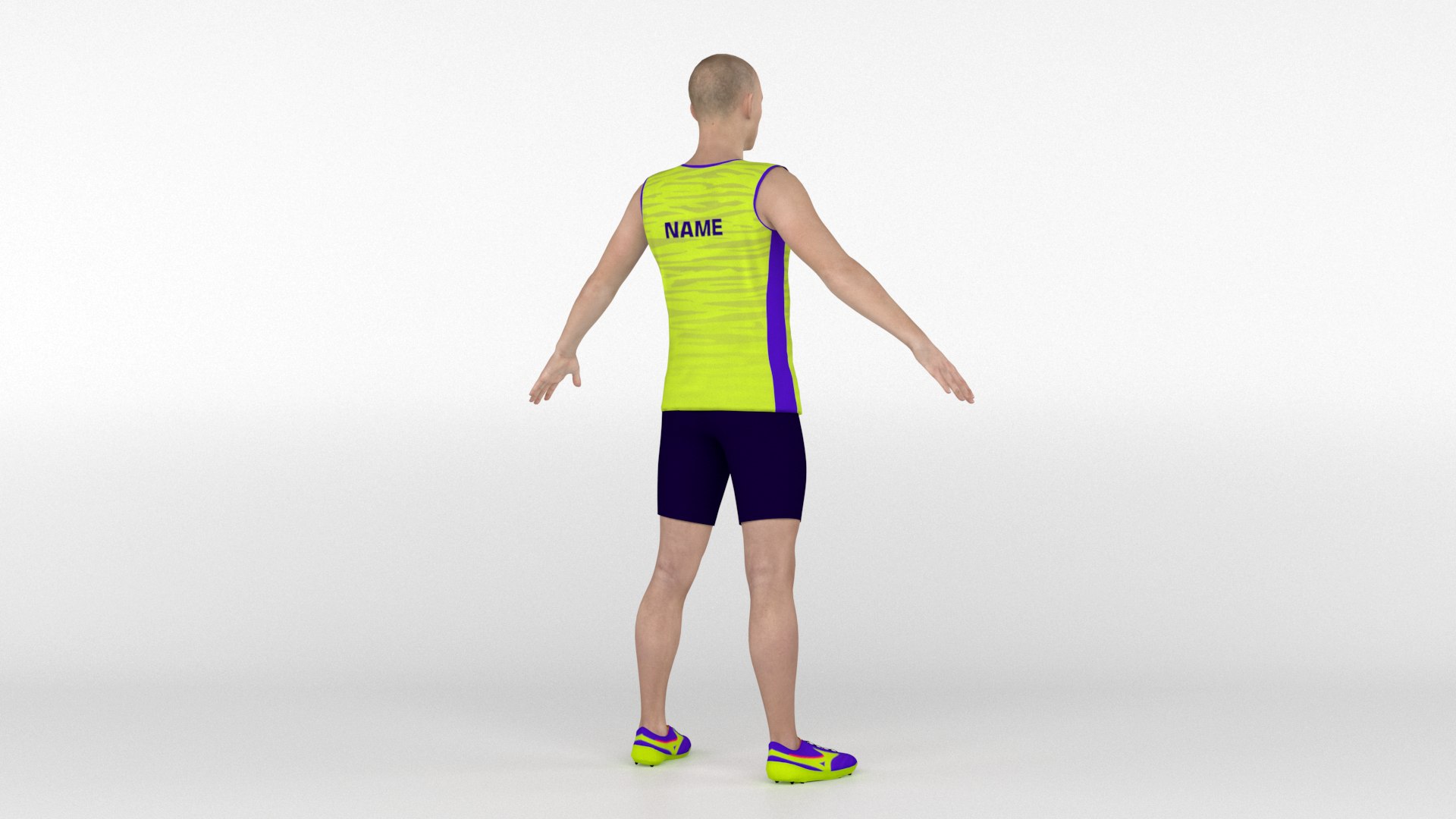 Athlete Runner 01 3D Model - TurboSquid 1746708