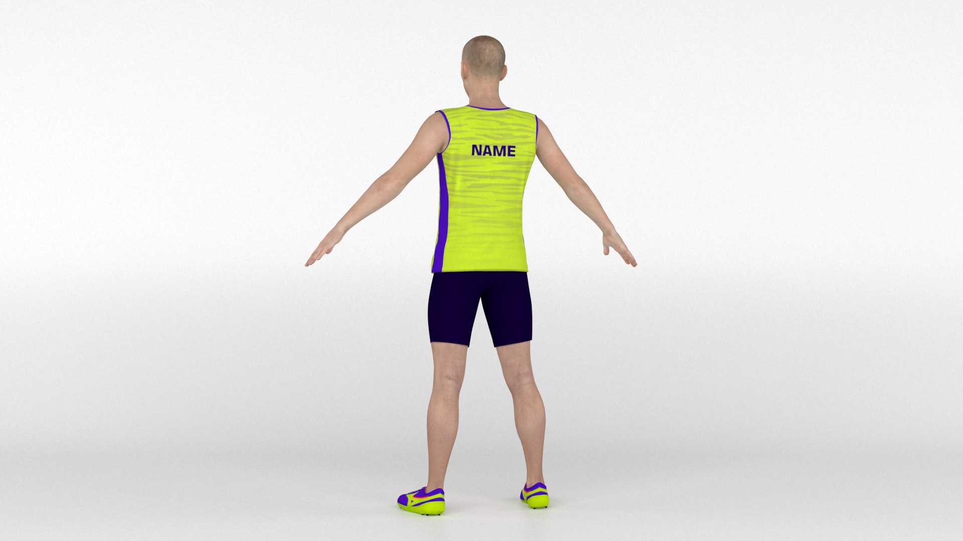 Athlete Runner 01 3D Model - TurboSquid 1746708