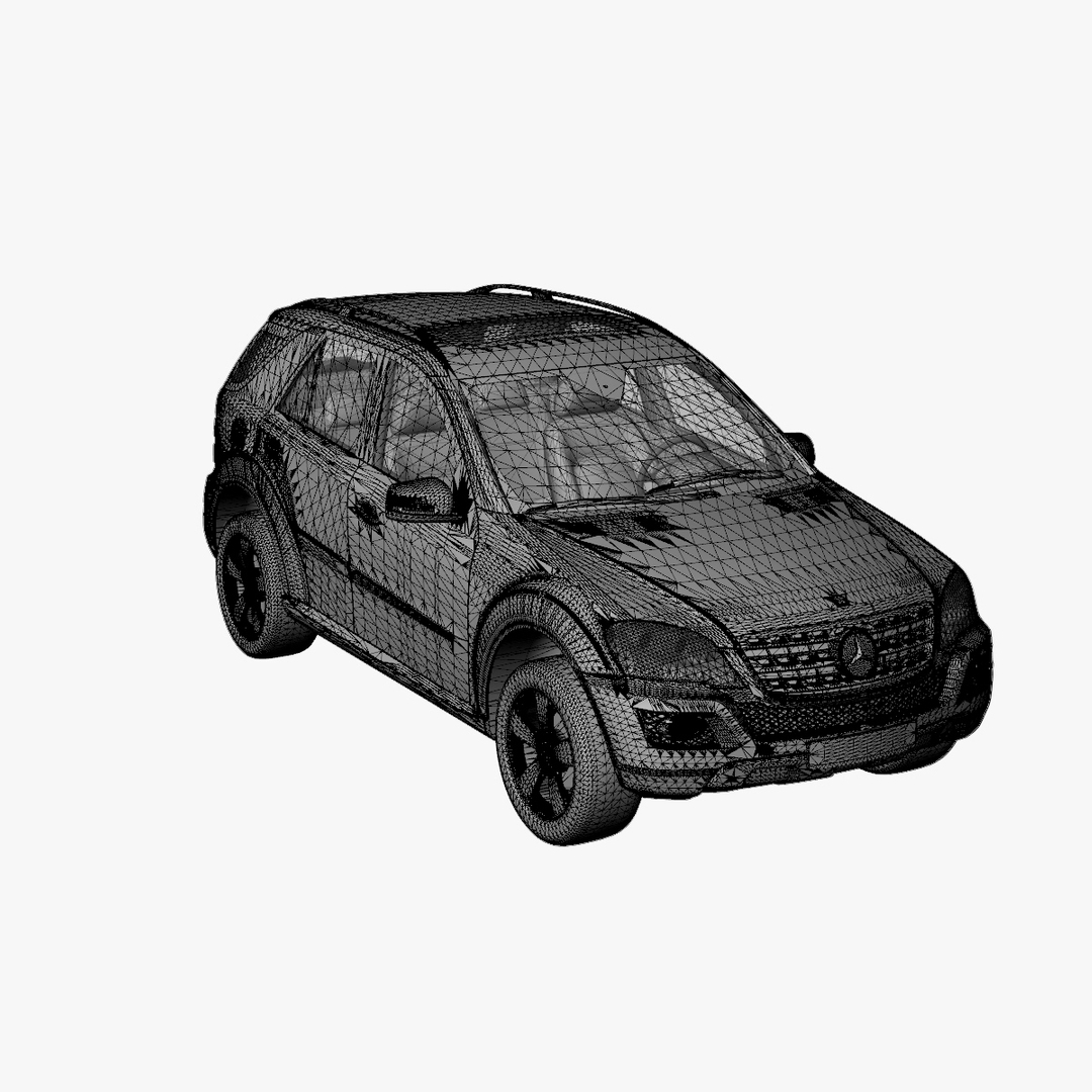 3d model suv m-class