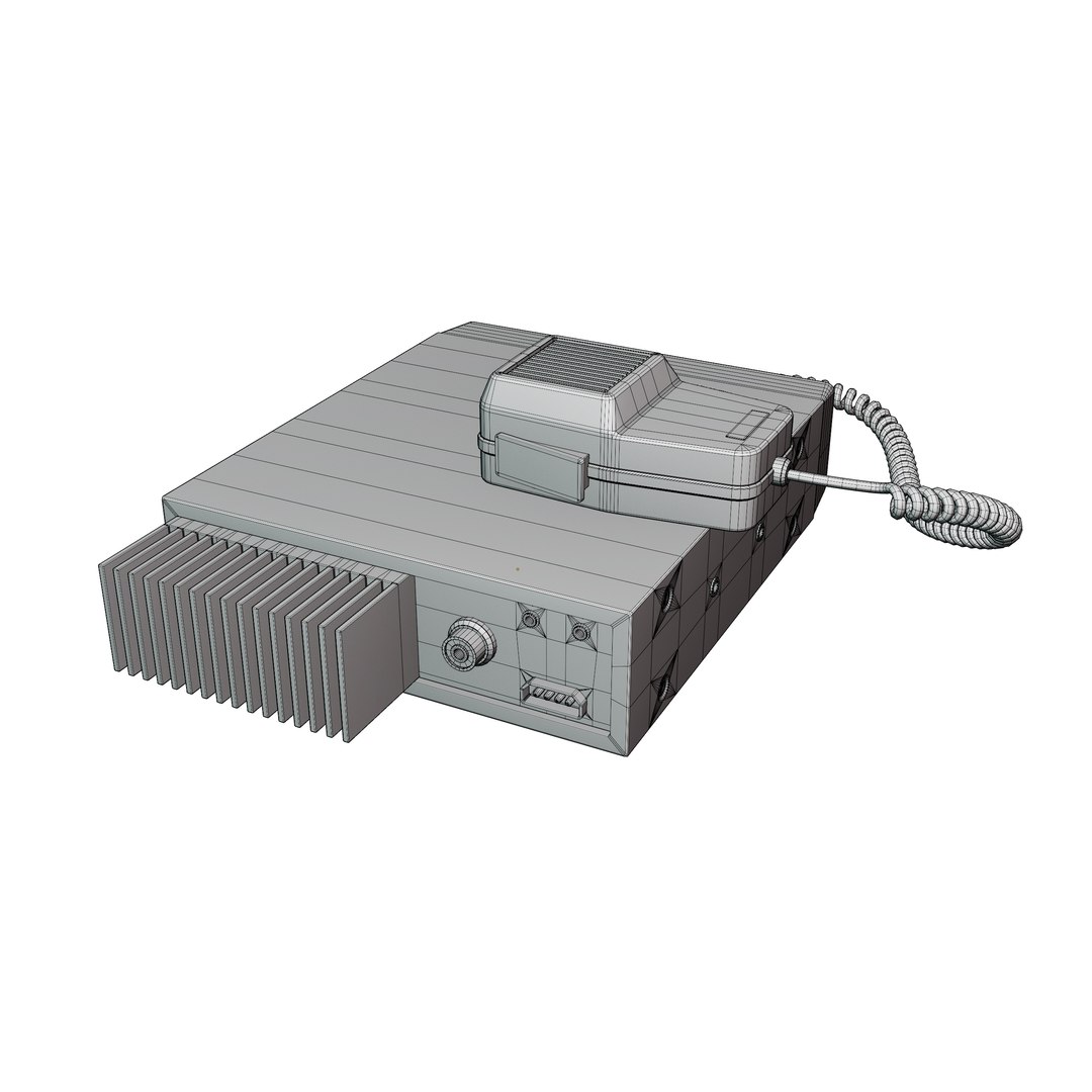 Stryker CB Radio 3D Model - TurboSquid 1773668
