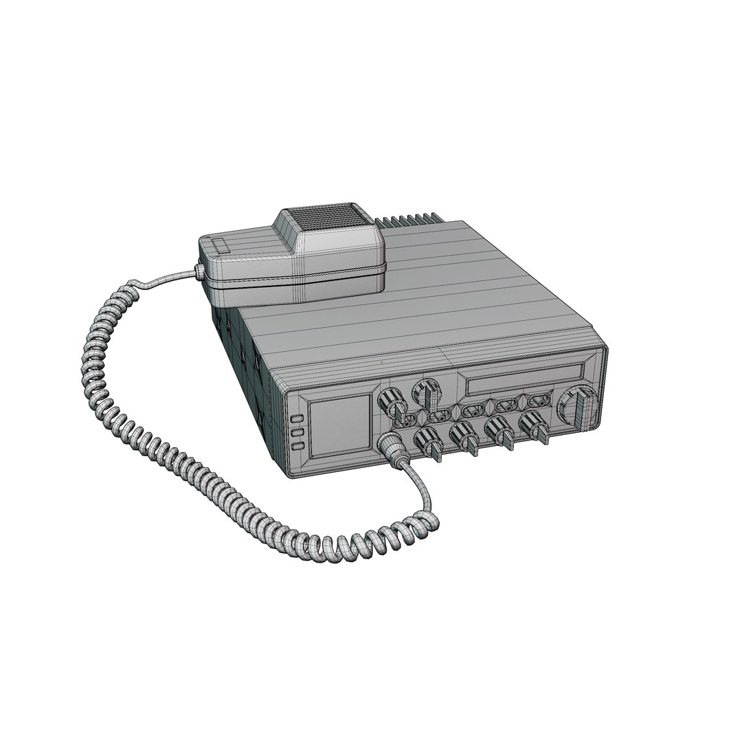 Stryker CB Radio 3D Model - TurboSquid 1773668