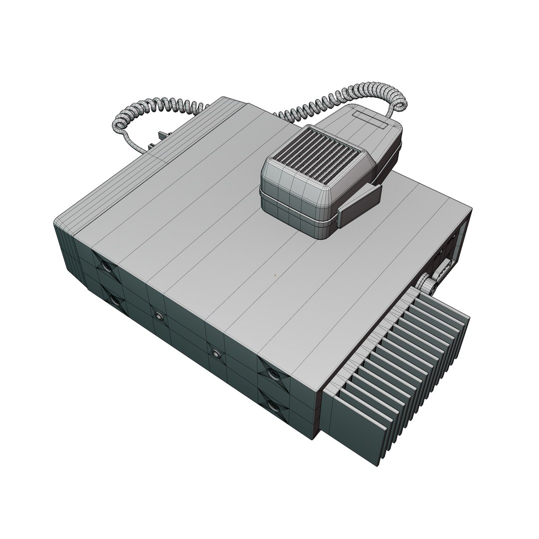 Stryker CB Radio 3D Model - TurboSquid 1773668
